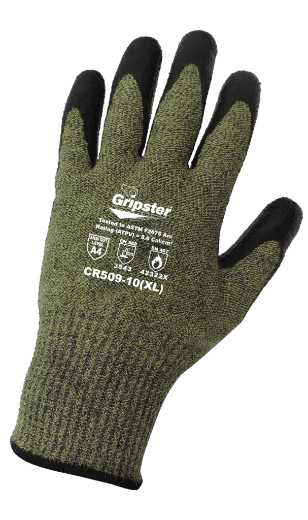 Guantes de arco eléctrico resistentes a cortes y llamas Gripster ...